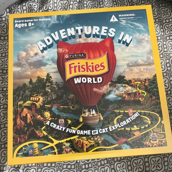 Purina | Games | Adventures In Friskies World Board Game | Poshmark